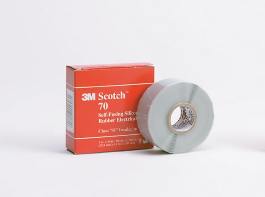 3M™ Scotch™ Cinta Silicona Autofundente 70, 25 mm x 9.1 m | 3M Chile