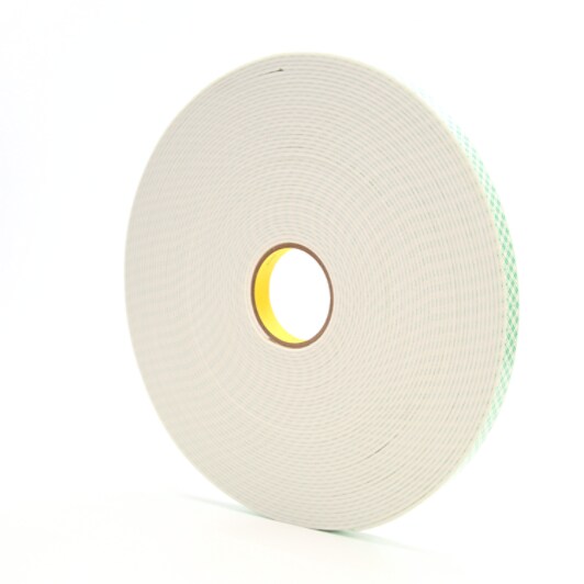 3M™ Double Coated Urethane Foam Tape, 4008, off-white, 0.8 in x 36.0 yd (1.9 cm x 32.9 m) | 3M ...