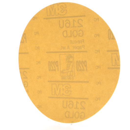 3M™ Hookit™ Gold Disc, 216U, 00978, P220, A-weight, 6 in (15.24 cm ...