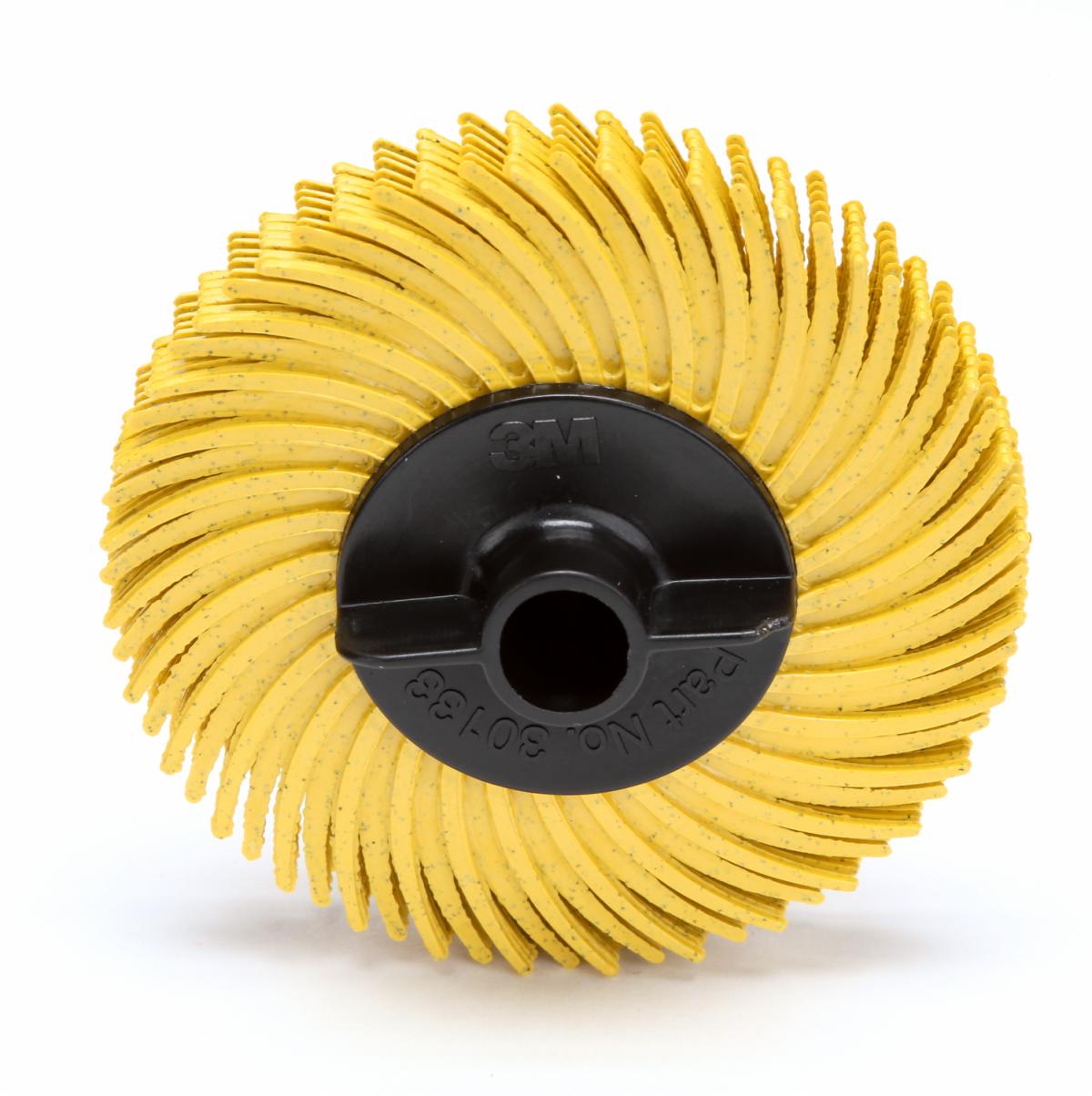 Scotch-Brite™ Radial Bristle Disc, RB-ZB, 80, 2 in x 3/8 in (5.08 cm x ...