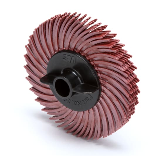 Scotch-Brite™ Radial Bristle Disc Thin Bristle, 2 in x 3/8 in 220, 80 ...