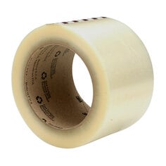 Scotch® Box Sealing Tape 371, Clear, 72 mm x 100 m, 24 Rolls/Case | 3M ...