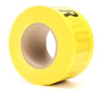 Scotch® Barricade Tape, 361, yellow, %22Caution%22, 3 in x 1000 ft (76.2 mm x 304.8 m) | 3M Canada