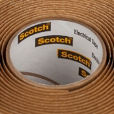 Scotch® Heavy Duty Mining Tape 31, Black, 50 mm x 2.5 m, 10 ea/Case | 3M