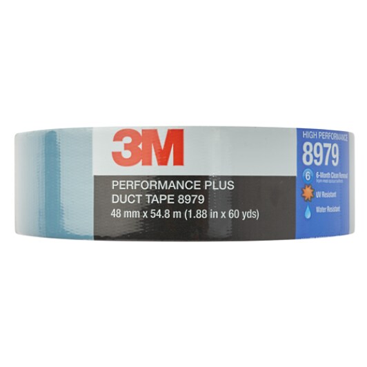 3M™ Performance Plus Duct Tape 8979, Blue, 48 mm x 55 m, 0.33 mm | 3M UK
