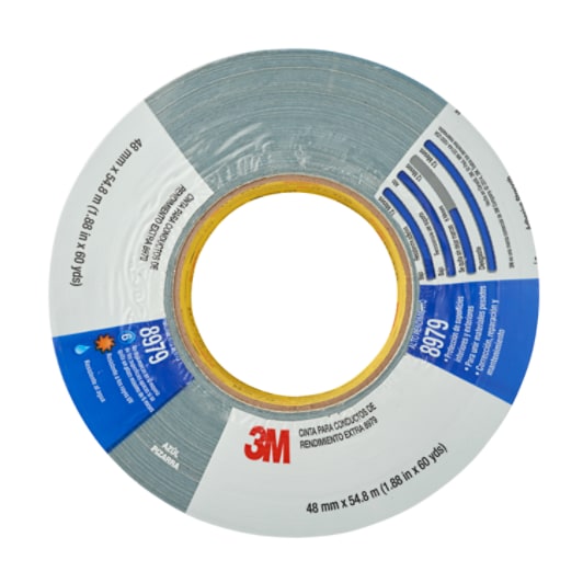 3M™ Performance Plus Duct Tape 8979, Blue, 48 mm x 55 m, 0.33 mm | 3M UK