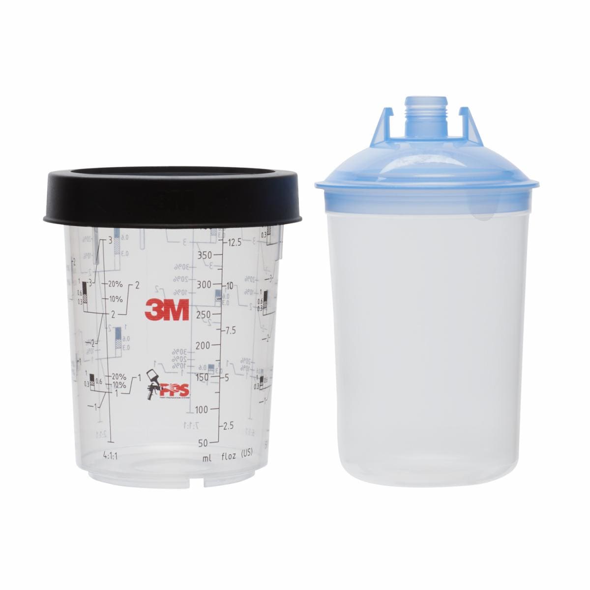 3M™ PPS™ Deckel- und Innenbecher Kits, 400 ml, 125 µ, 16312 | 3M ...