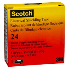 3M™ Scotch® Shielding Tape 24, 25 mm x 4.5 m, 50 Rolls/Case | 3M New ...