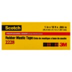 3M™ Scotch® 2228 Rubber Mastic Tape Black 25mm x 3m