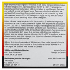 3M™ Scotch® 70 Self-Fusing Silicone Rubber Tape Grey 25mm x 9.15m | 3M ...