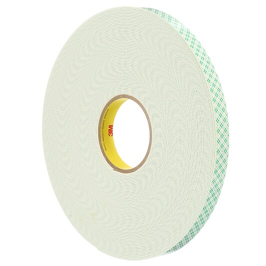 3M™ Double Coated Urethane Foam Tape, 4026, off-white, 0.8 in x 36.0 yd (1.9 cm x 32.9 m) | 3M ...