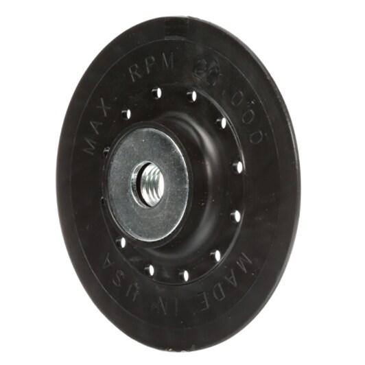 3M™ Fibre Disc Back-Up Pad With Retainer Nut, PP5005MSSH, black, 5 in x ...