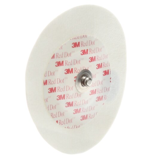 3M™ Red Dot™ Monitoring Electrode with 3M™ Micropore™ Tape Backing ...
