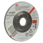 3M™ Depressed Centre Wheel, aluminum oxide, type 27, grade 24, 4 1/2 in ...