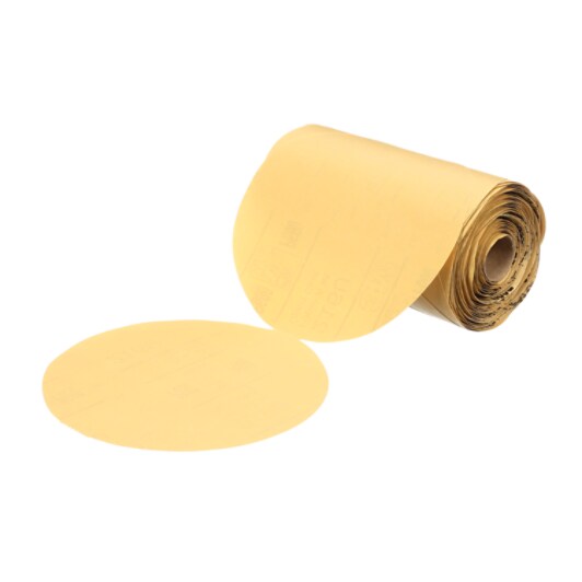 3M™ Stikit™ Gold Paper Disc Roll, 216U, P600, 6 in x NH (152.4 mm x NH ...