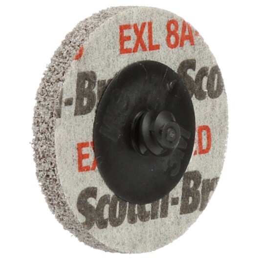 Scotch-Brite™ Roloc™ EXL Unitized Wheel, XL-UR, MED, 2 in x NH (5.08 cm ...