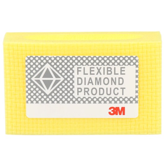 3M™ Flexible Diamond Hand Lap, 6200J, M40, 2 1/4 in x 3 3/4 in (57.2 mm ...