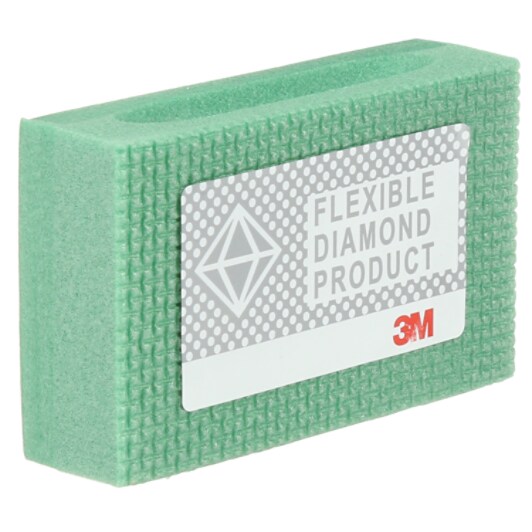 3M™ Flexible Diamond Hand Lap, 6200J, M250, 2 1/4 in x 3 3/4 in (57.2 ...