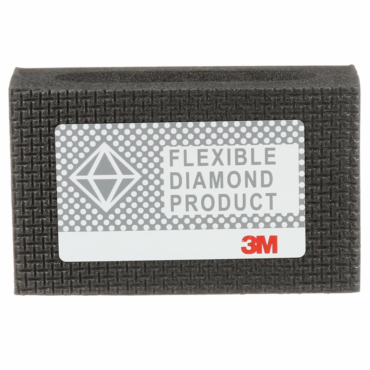 3M™ Flexible Diamond Hand Lap, 6200J, M125, 2 1/4 in x 3 3/4 in (57.2 ...