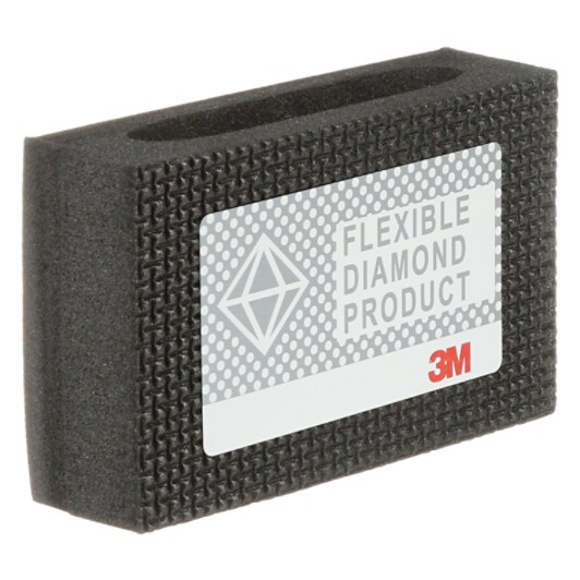 3M™ Flexible Diamond Hand Lap, 6200J, M125, 2 1/4 in x 3 3/4 in (57.2 ...