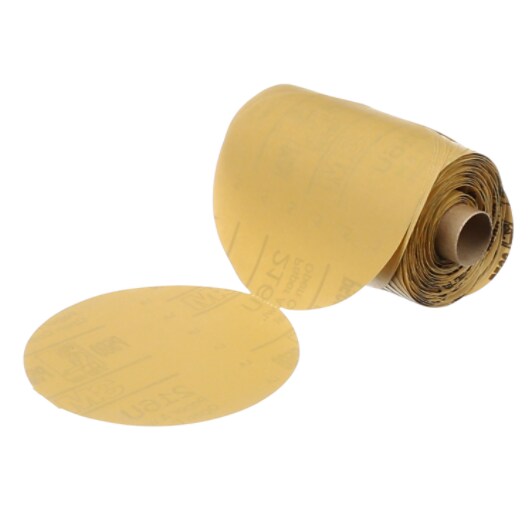 3M™ Stikit™ Gold Paper Disc Roll, 216U, P500, 5 in x NH (127 mm x NH ...