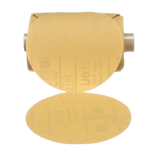 3M™ Stikit™ Gold Paper Disc Roll, 216U, P400, 5 in x NH (127 mm x NH), 175 discs per roll | 3M ...