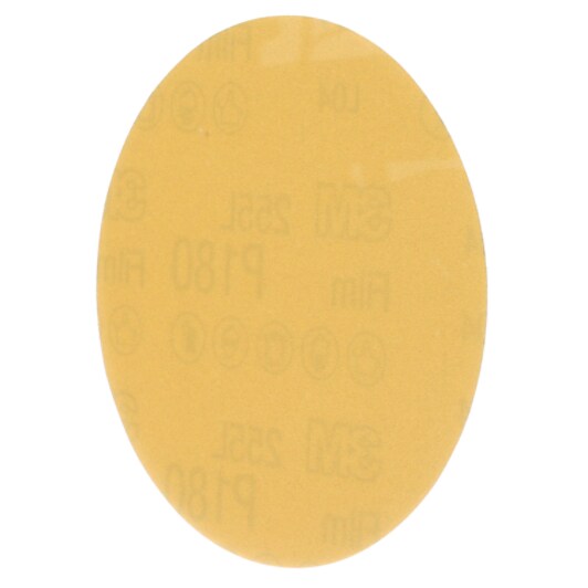 3M™ Hookit™ Gold Film Disc, 255L, P180, 5 in x NH (127 mm x NH) | 3M Canada