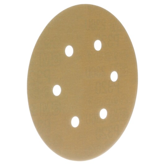 3M™ Hookit™ Paper Dust Free Disc, 236U, P320, 6 in x NH (152.4 mm x NH ...