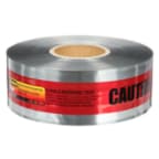 Scotch® Detectable Buried Barricade Tape, 406, red, %22Caution Buried ...