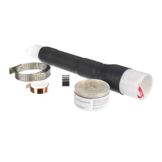 Kit de Terminaciones Contráctiles en Frío 3M™ QT-III 7622-T-110, Cinta/Cable/Unishield®, 5-15 kV ...