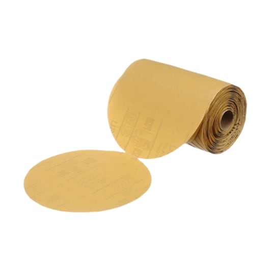 3M™ Stikit™ Gold Paper Disc Roll, 216U, P320, 6 in x NH (152.4 mm x NH ...