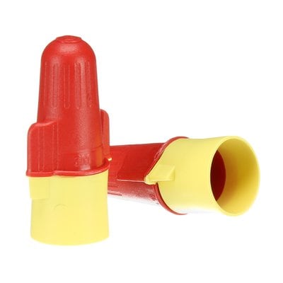 3M™ Performance Plus Wire Connector, R/Y+ box, red/yellow, 22 - 8 AWG