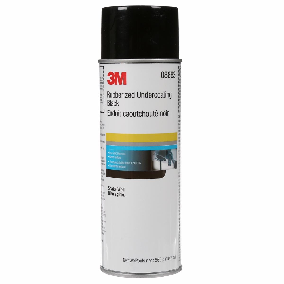 3M™ Rubberized Undercoating, 08883, 19.7 oz (560 g) Net Wt, 6/Case | 3M Phillippines