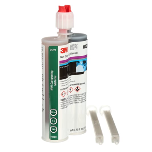 3M™ Noise, Vibration & Harshness Dampening Material, 04274, black/clear ...