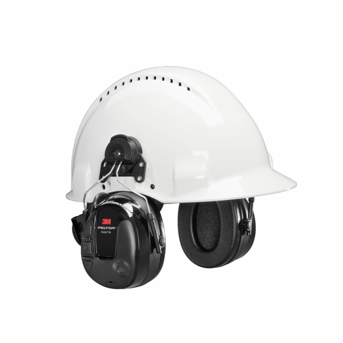 3M™ PELTOR™ ProTac™ III Headset Helmet Mounted MT13H221P3E, 1 ea/Carton ...