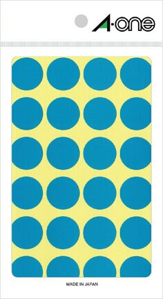 エーワン™ カラーラベル 07046, 空, 20 mm 径, 24 面, 14 シート/パック | 3M 日本