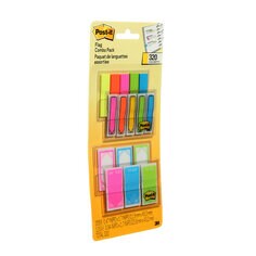 Post-it® Flags Value Pack 683-XLS, Assorted Colours, 4 Dispensers/Pack ...