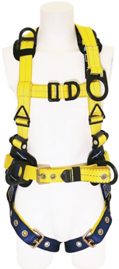 3M™ DBI-SALA® Delta™ Construction Style Retrieval Safety Harness with ...