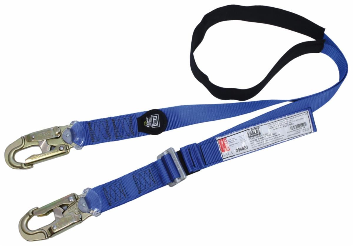 3M™ DBI-SALA® 2.0m Webbing Pole Strap E601-020, Blue, 1 EA | 3M