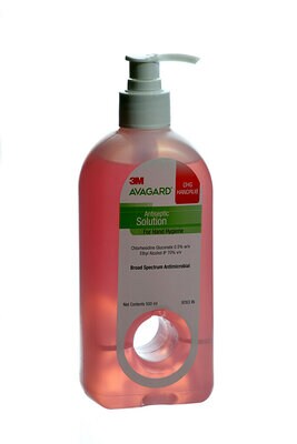 3M™ Avagard™ CHG Handrub, 500 mL, 24 Bottles/Case | 3M India
