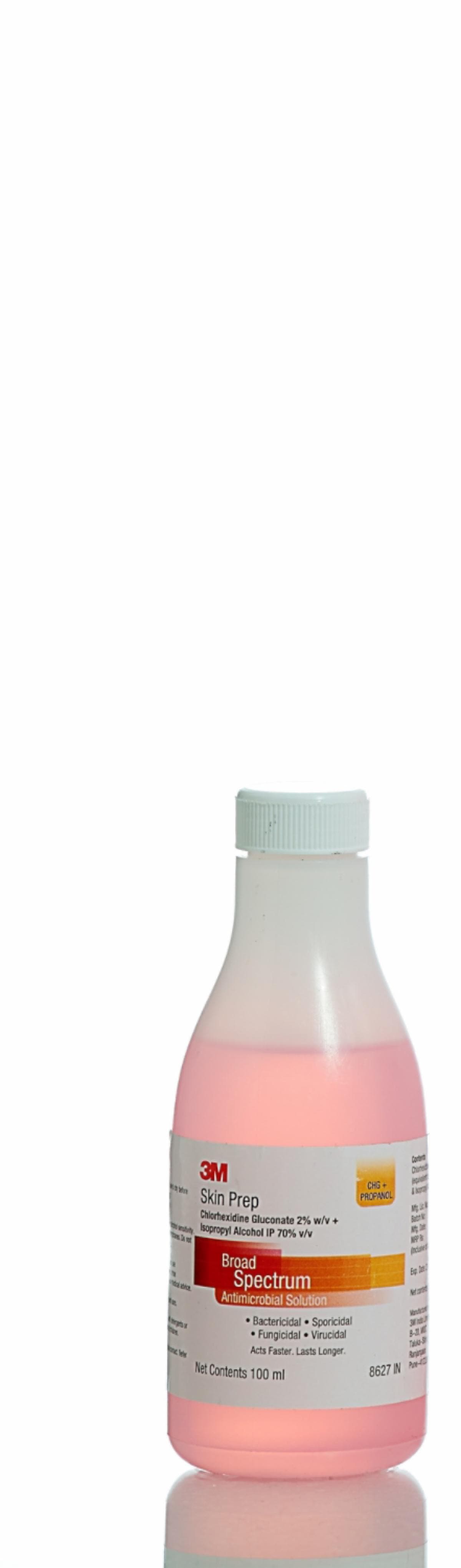 3M™ Skin Prepping Antiseptic Solution, CHG 2% W/V and Isopropyl Alcohol ...