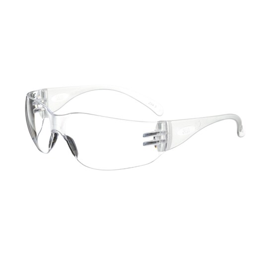 3M™ Indoor Safety Eyewear 90953-BU10-NA, Clear Frame, Clear Lens, 10 ...