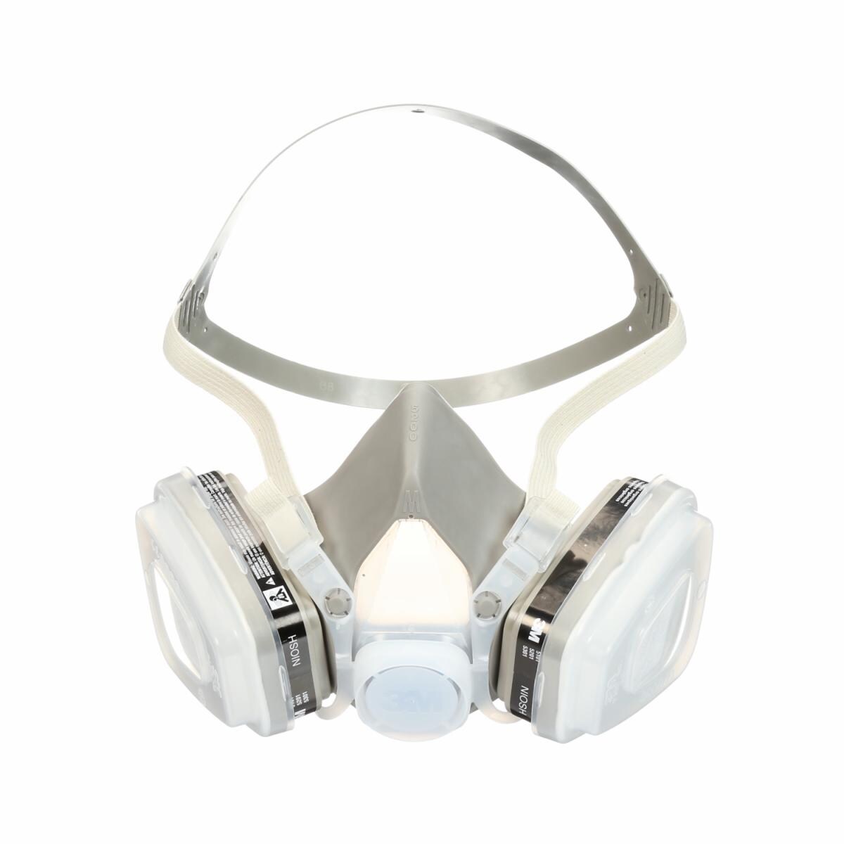3M™ Dual Cartridge Respirator Assembly, 52P71, P95/organic vapour ...