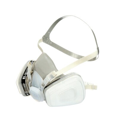 Ensemble respirateur à cartouches jumelées avec filtre P95 contre les ...