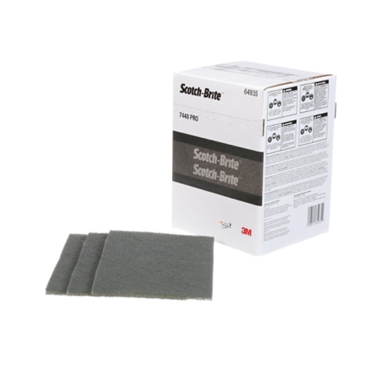 Scotch-Brite™ PRO Hand Pad, 7448, 9 in x 6 in (22.86 cm x 15.24 cm), 20 ...