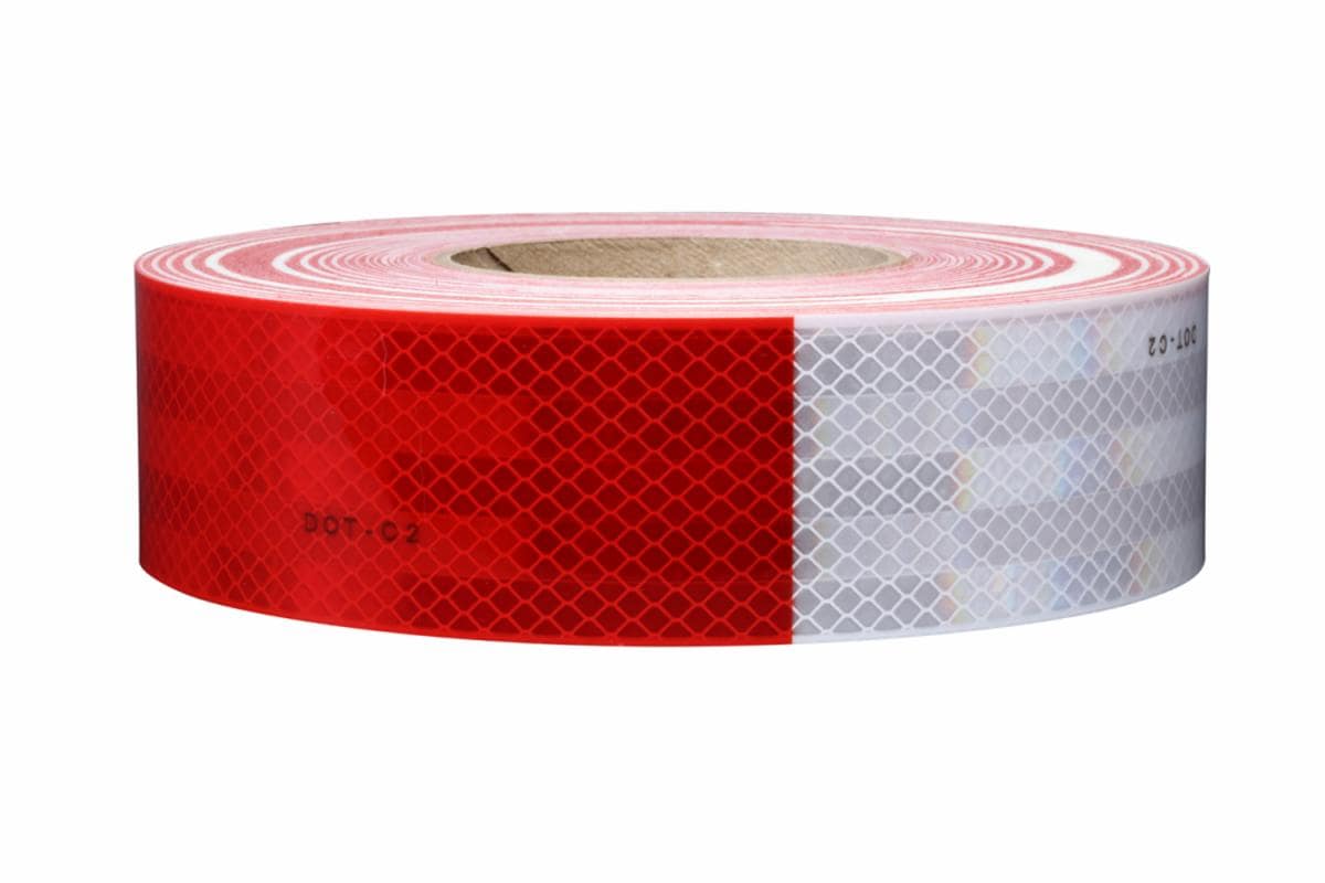3M™ Diamond Grade™ Conspicuity Markings 983-32, Red/White, 25000781 ...