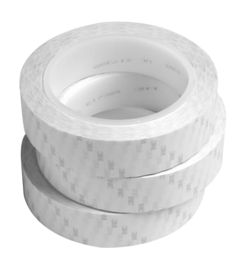 3M™ Polyester Film Electrical Tape 1350F-1, White, 1219 mm x 66 m, 3 ...