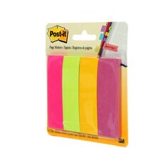 Post-it® Page Marker 671-4AU, Assorted Colours, 7/8 in x 2 7/8 in x (22 ...