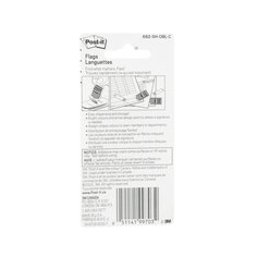 Post-it® Message Flags, %22Sign Here%22, 1 in x 1.7 in (2.4 cm x 4.3 cm ...