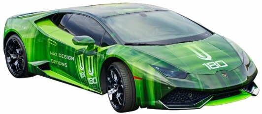 Vinilo de Impresión Gráfica 3M™ Controltac™ IJ180-10, Blanco, 1.37 m x ...